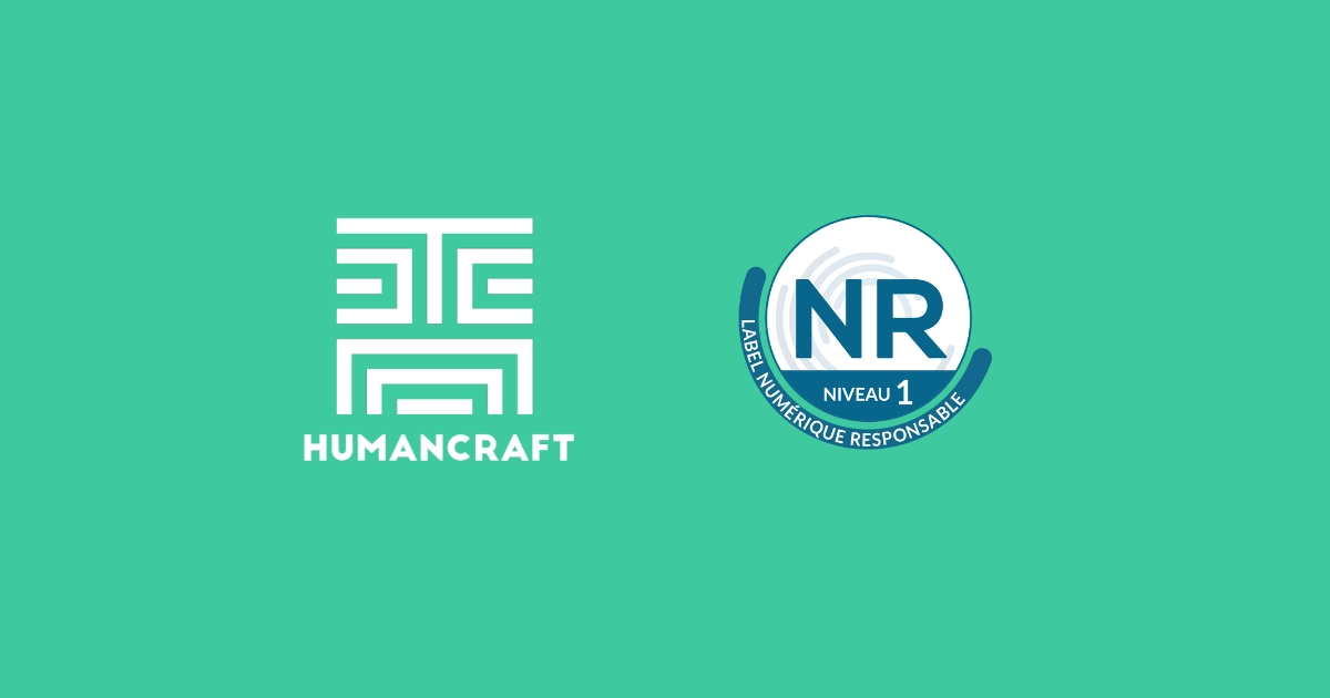 Le Label Numérique Responsable - HumanCraft